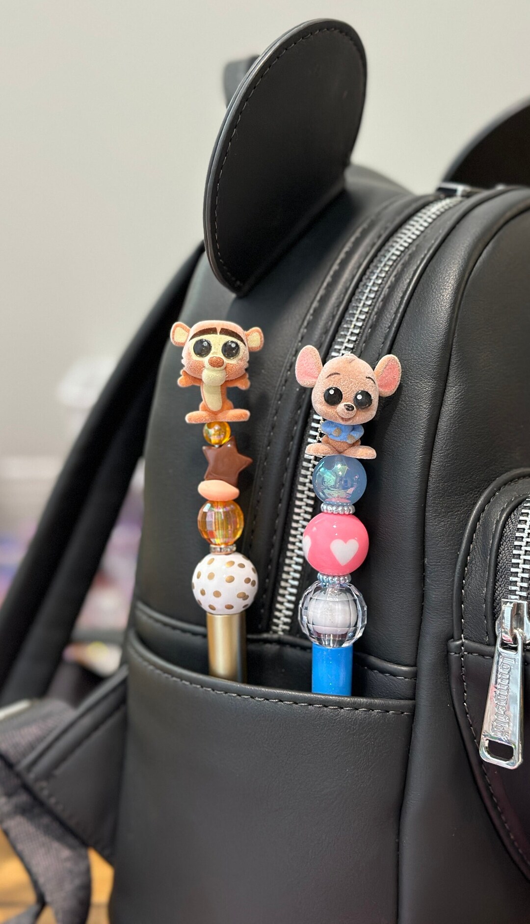 Winnie the Pooh Tigger and Roo Beaded Retractable Refillable Pens ...