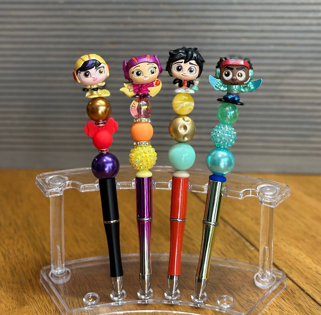Doorables Character Inspired Beaded Big Hero 6 Refillable Pens ...