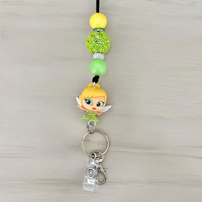 Fairies Tinkerbell Lanyard: Doorables Character ID Badge Holder - Etsy