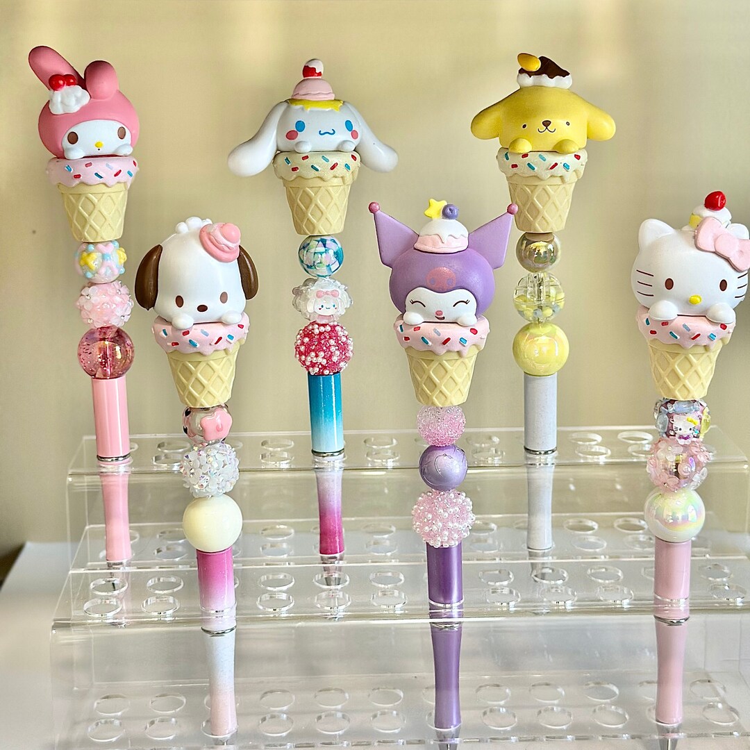 Hello Kitty Inspired Beaded Pens, Sanrio, Graduation Gift, Birthday ...