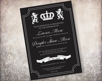 Crown Royal Invitation - Etsy