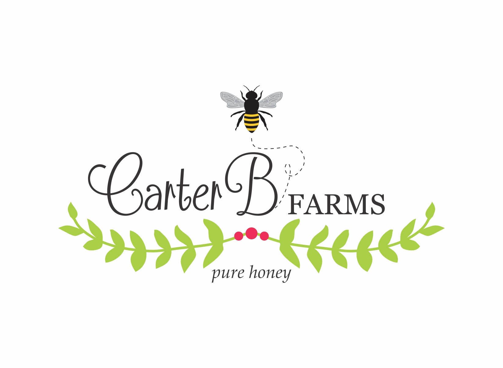 Stationery Paper Bee Logo Design Premade Logo Photography Logo Jewelry ...