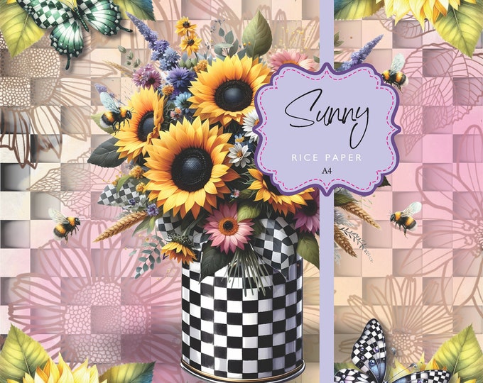 Vintage Primitive Farmhouse Style 8x10 Rice Prints, Decoupage, Rice ...