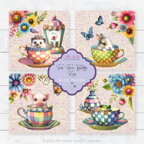Tea Tile - Etsy