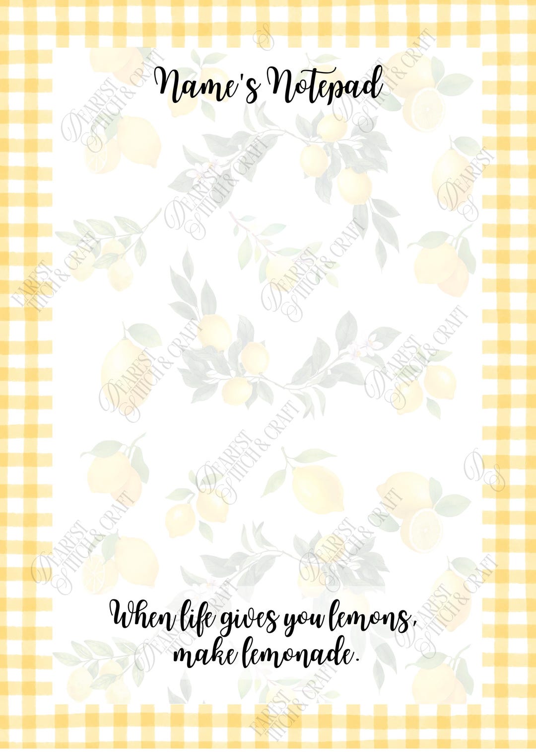 Fruity Veggie Life | Stationary Notepads | Kitchen | Lifestyle - Etsy