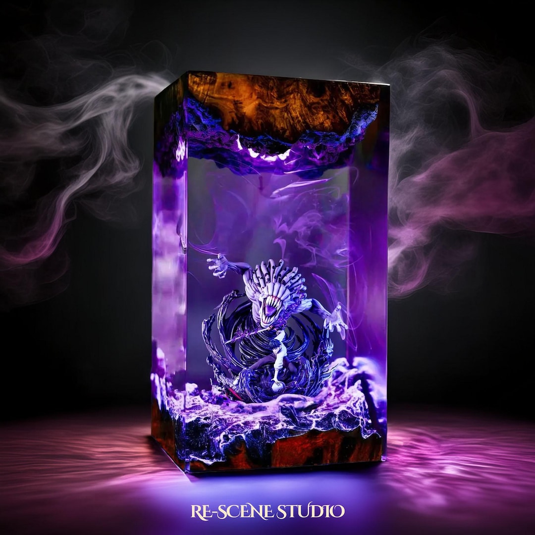 Yuta Okkotsu & Rika Resin Lamp, Handmade Anime Diorama Night Light - Etsy