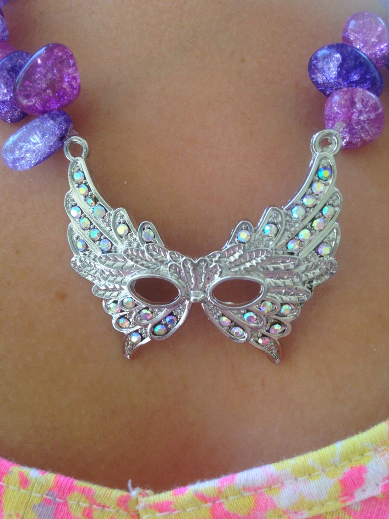 Masquerade Necklace - Etsy