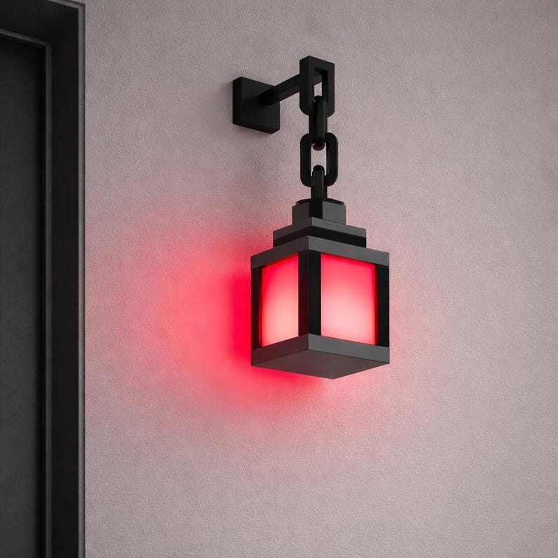 Pixel Lantern Night Light – Rechargeable RGB Pixel Lamp With Remote ...