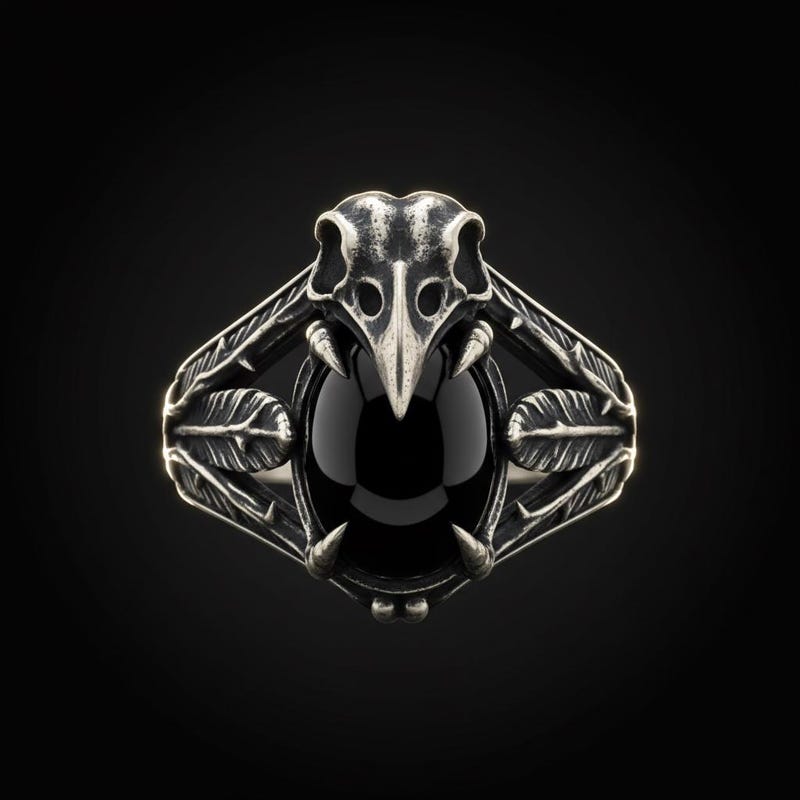 Raven Claw Ring - Etsy