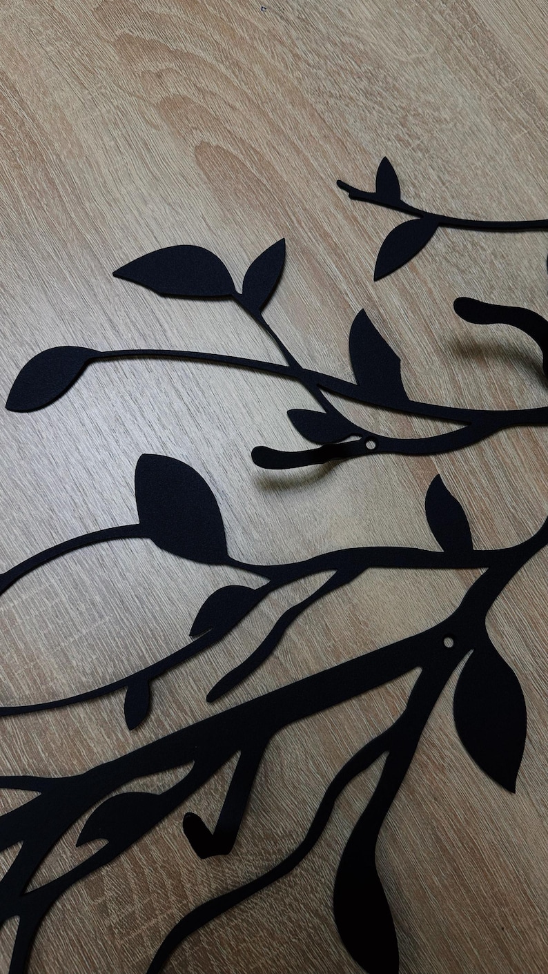 Extra Large Coat Rack Branch, Modern Farmhouse Wall Hanger for Entryway ...