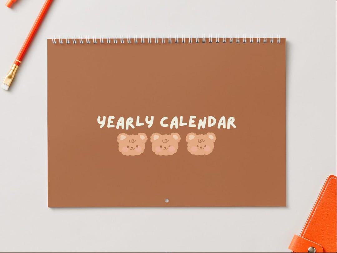 2025 Cute Undated Monthly Calendar With Notes & Priority Sections ...