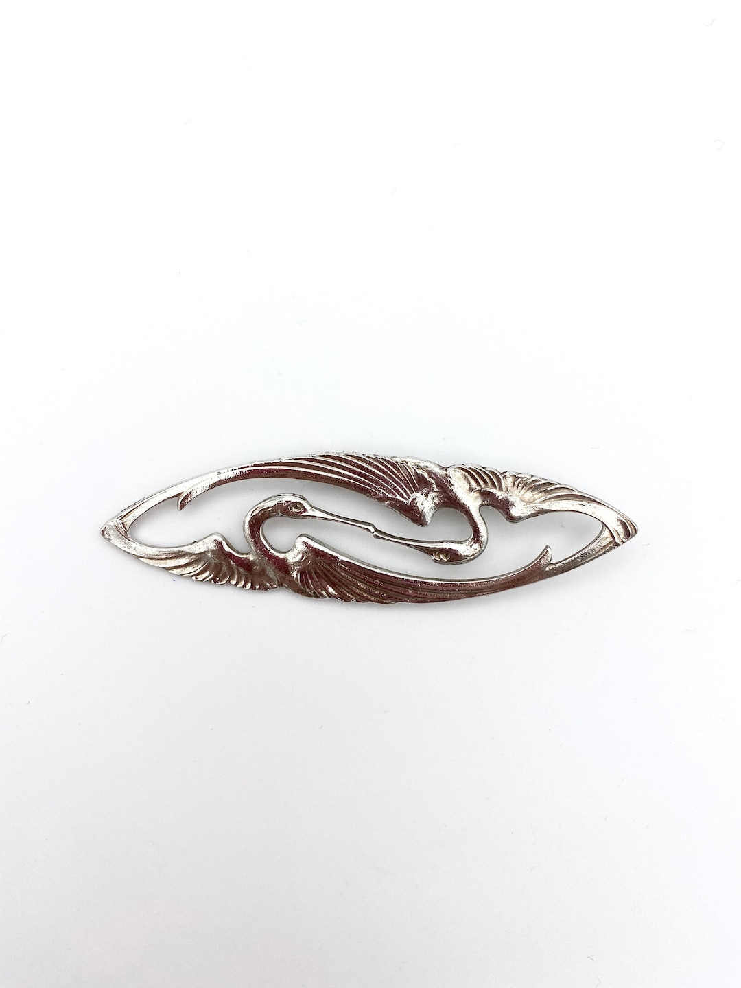 Art Nouveau Crane Brooch - Etsy