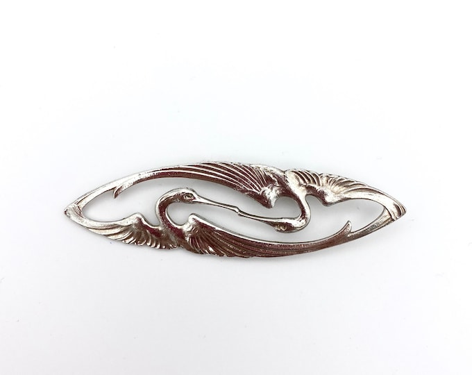 Art Nouveau Crane Brooch - Etsy