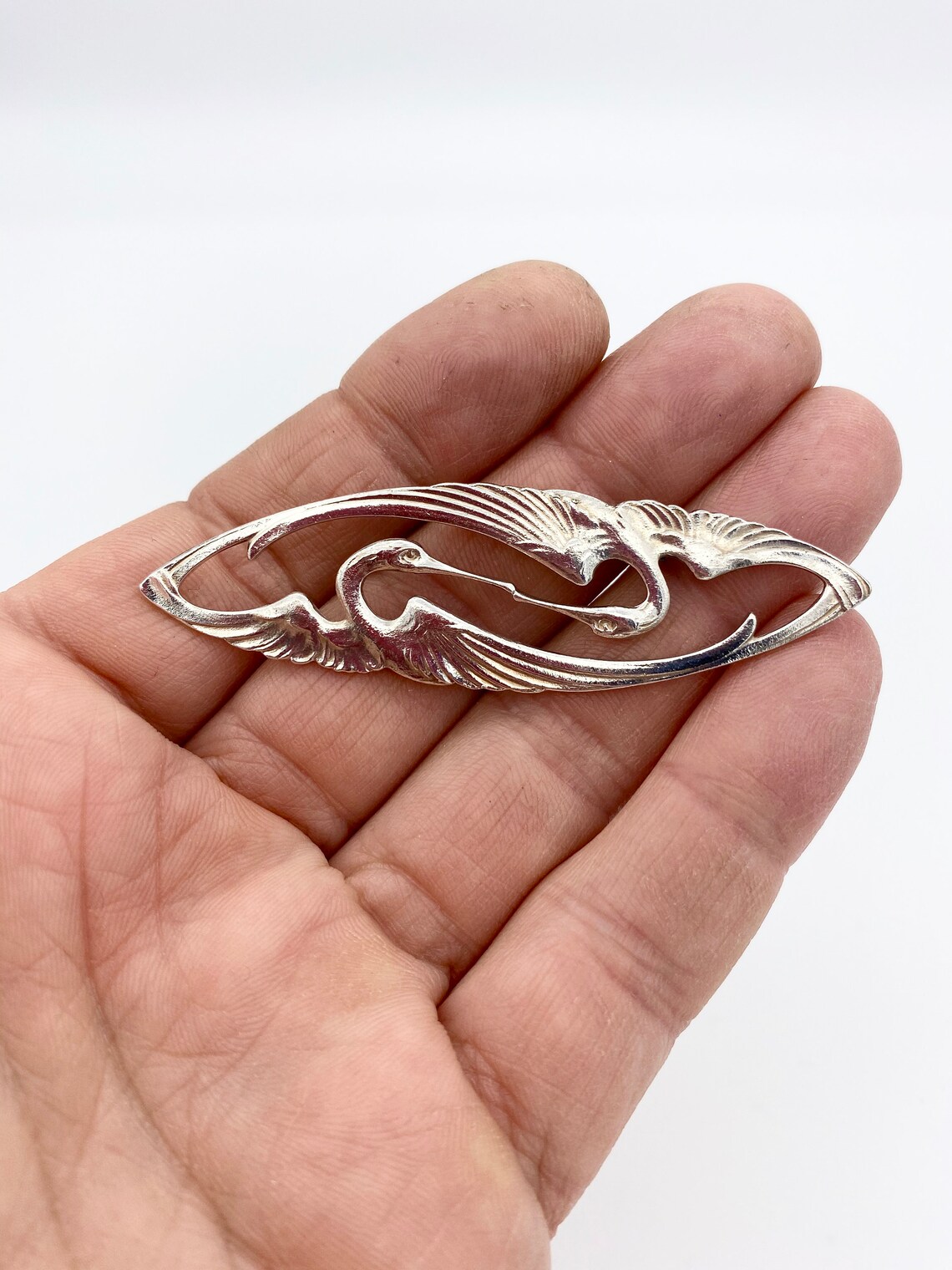 Art Nouveau Crane Brooch - Etsy