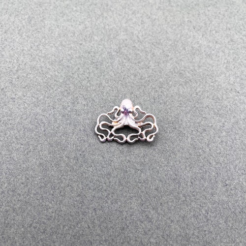 Octopus Brooch Lapel Pin / Tie Pin / Pins / Octopus Jewellery - Etsy
