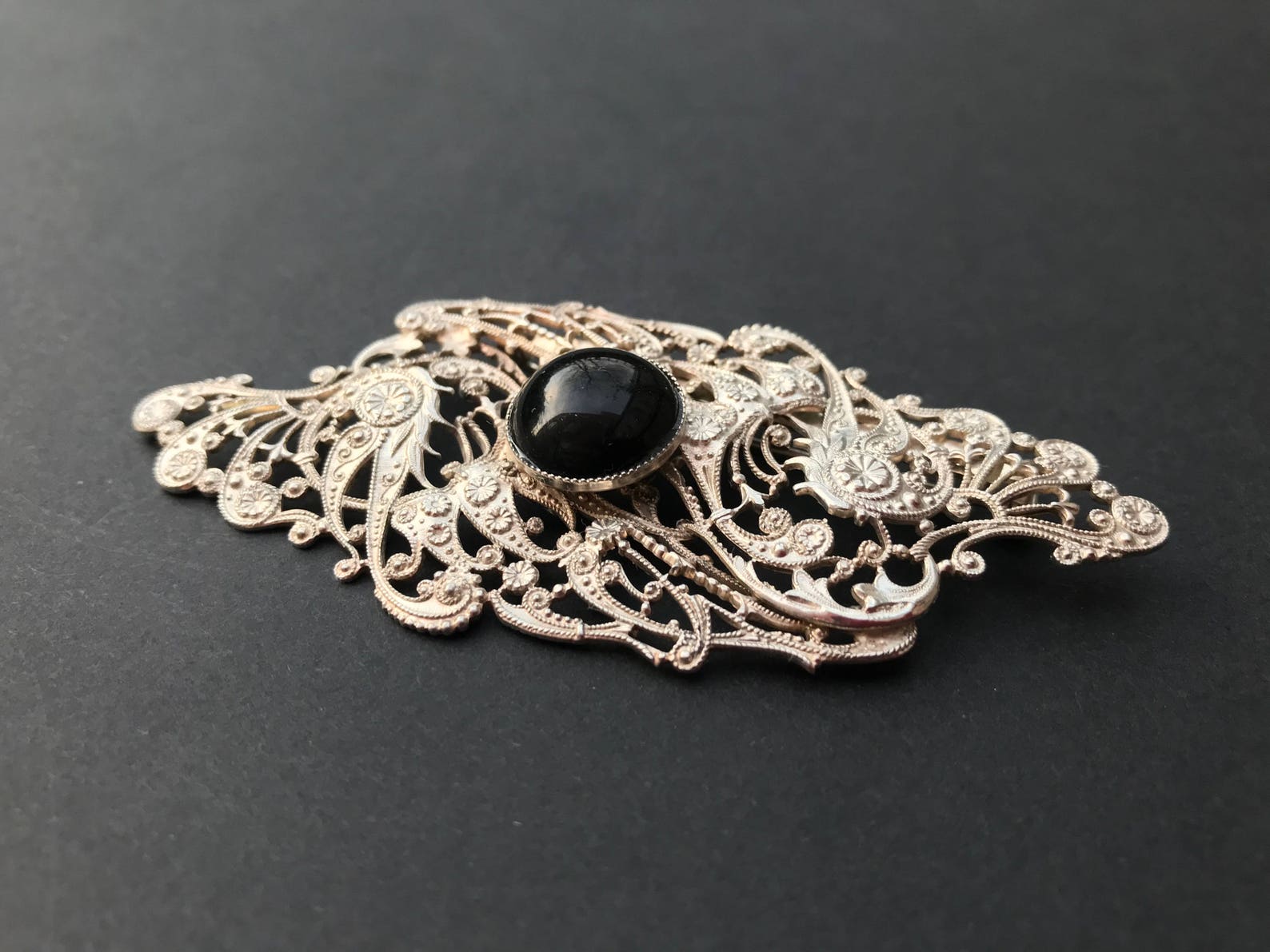 Filigree Brooch | Etsy