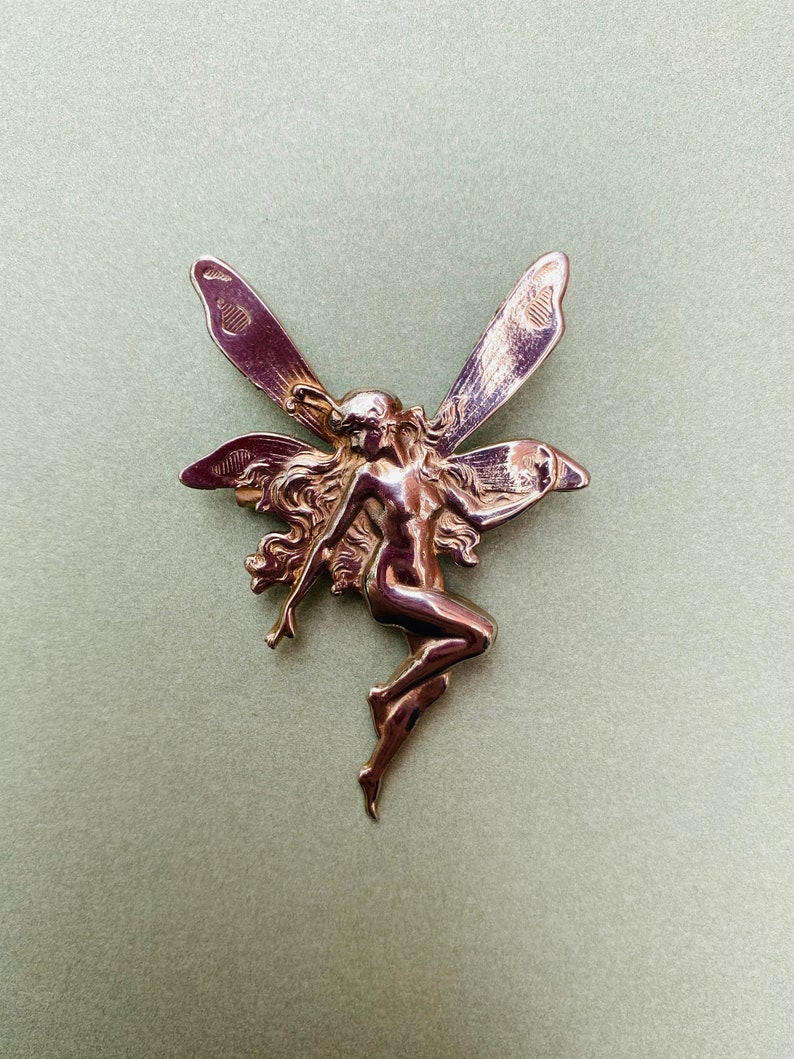 Classic Fairy Brooch - Etsy UK