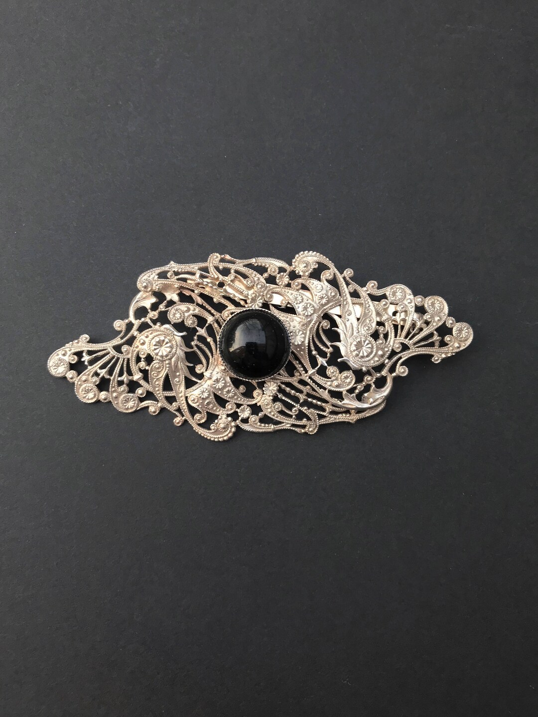 Filigree Brooch - Etsy