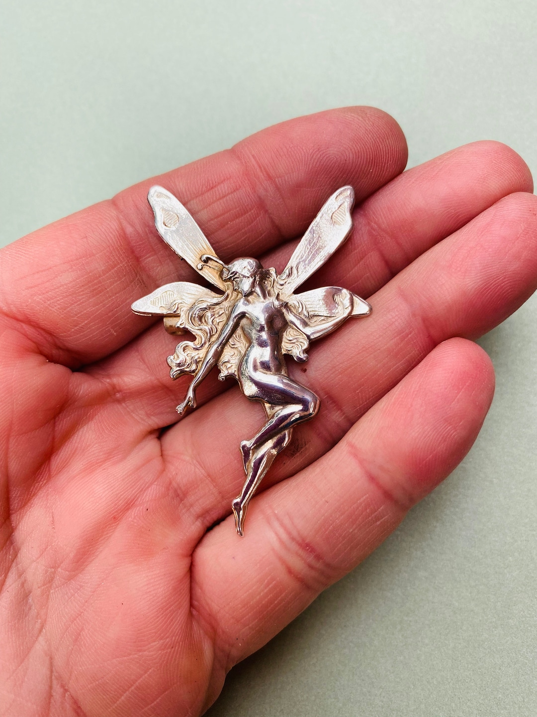 Classic Fairy Brooch - Etsy