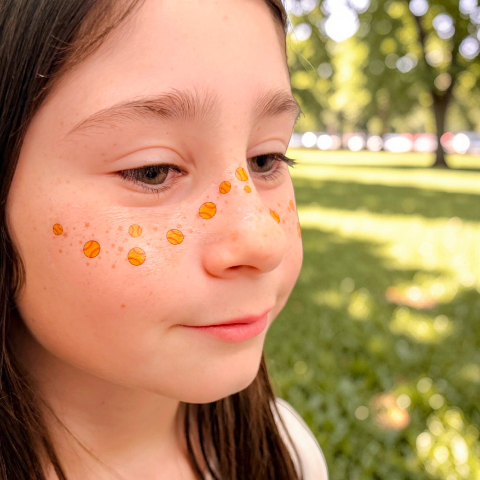 Softball Freckles (pack of 6) Temporary Tattoos – Game Day Team Spirit ...