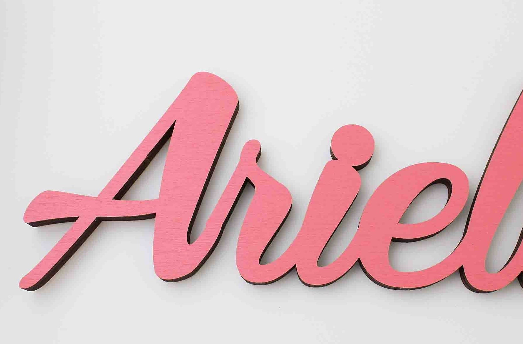 Girl Name Sign With Princess Crown for Nursery Wall Decor or - Etsy Canada