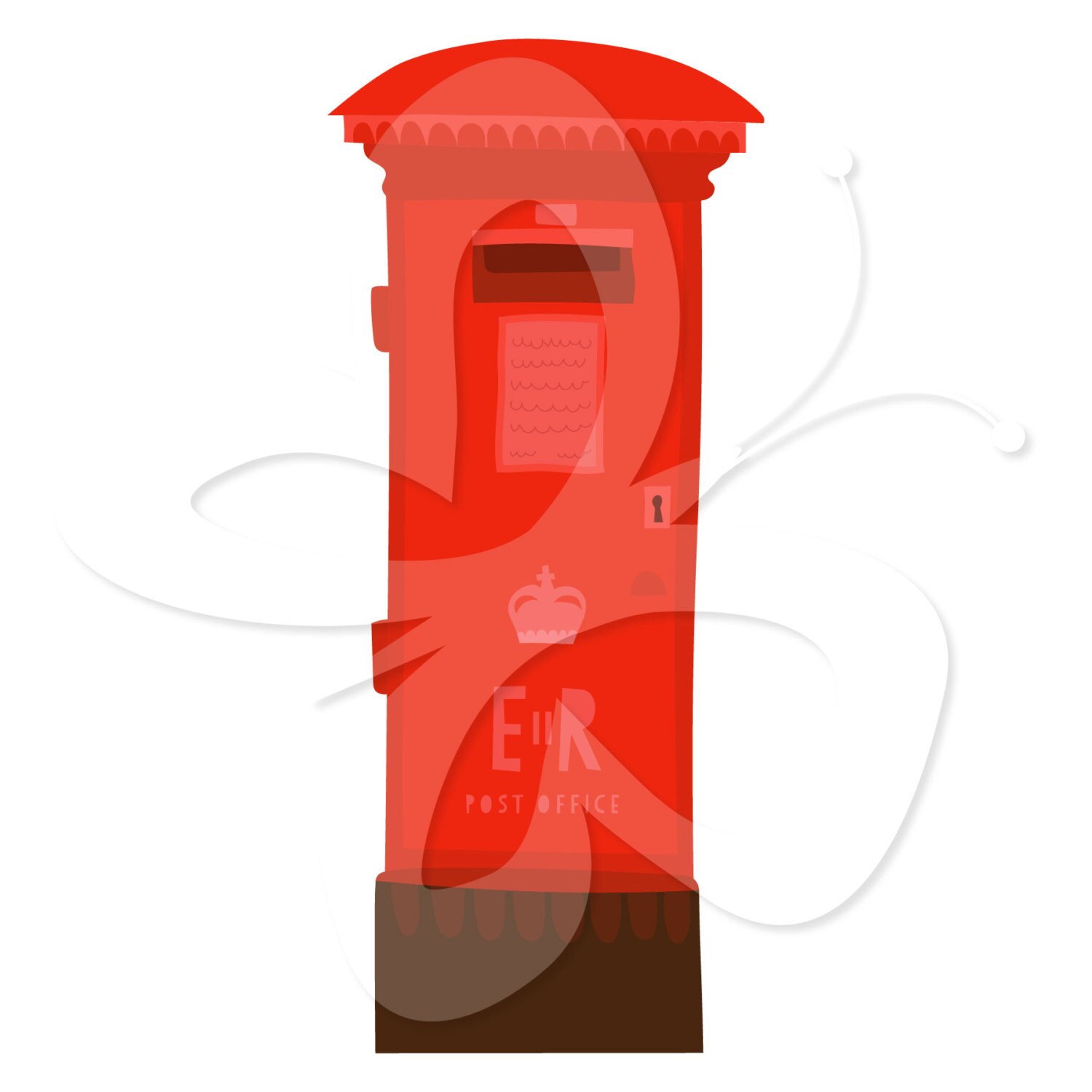 Red Mailbox Digital Clipart Set Personal and Commercial Use - Etsy
