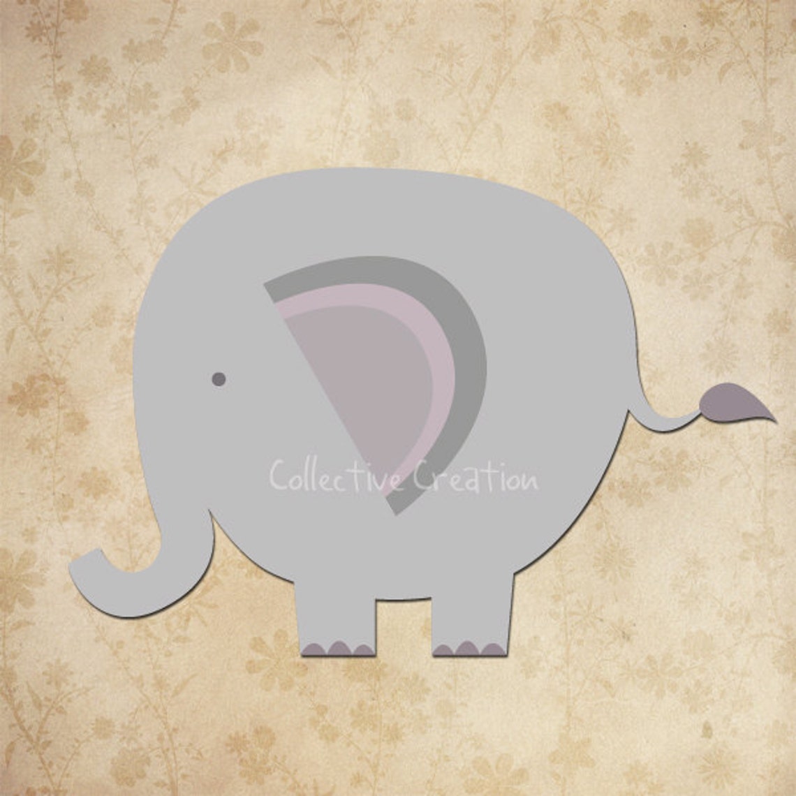 Safari Animal Digital Clip Art Set Lion Giraffe Elephant - Etsy