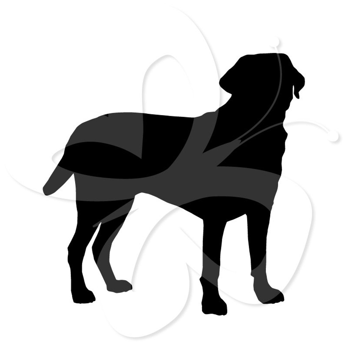Labrador Silhouettes Digital Clip Art Clipart Set Personal - Etsy