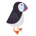 Rainbow Puffin Digital Clipart Personal and Commercial Use - Etsy UK