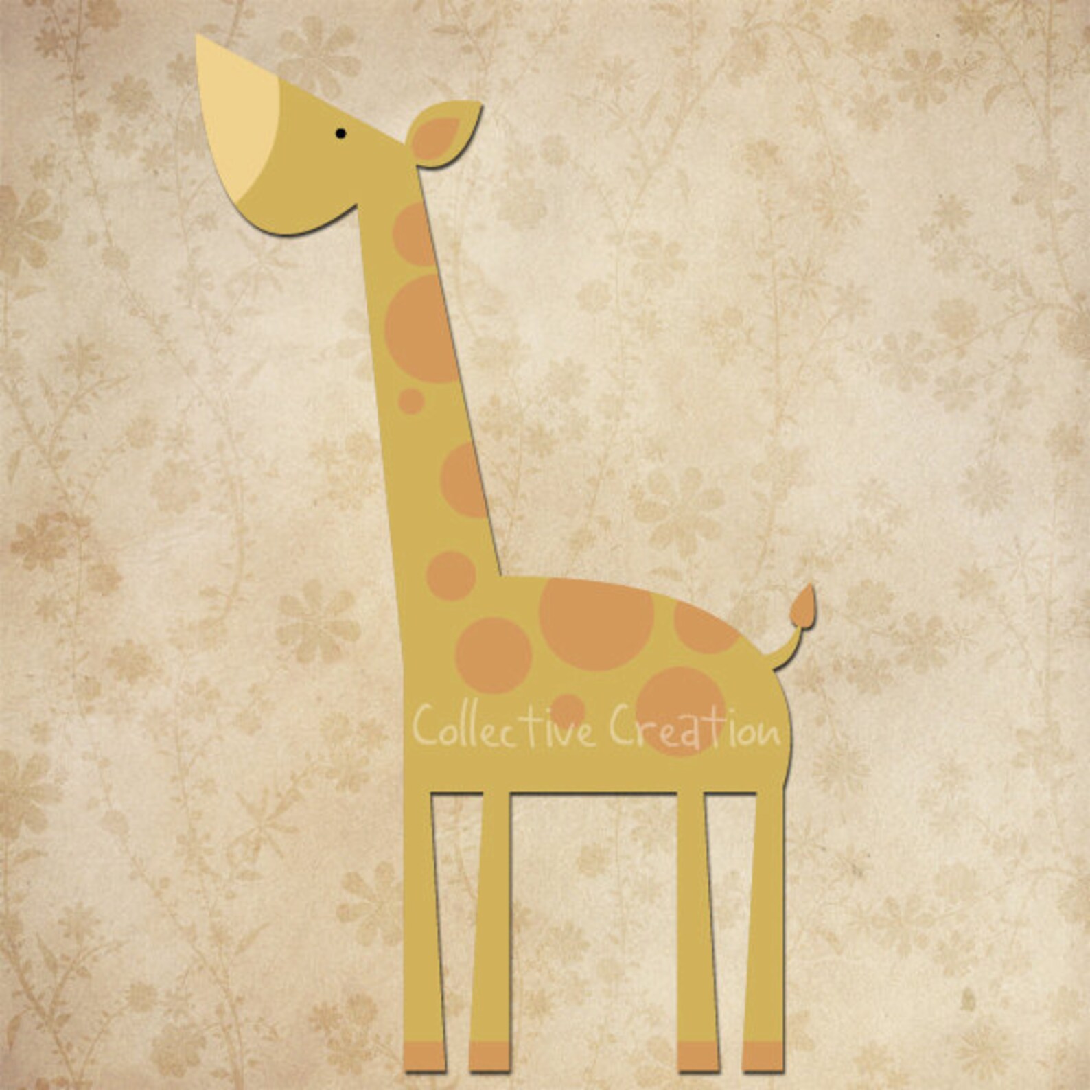 Safari Animal Digital Clip Art Set Lion, Giraffe, Elephant and Zebra - Etsy