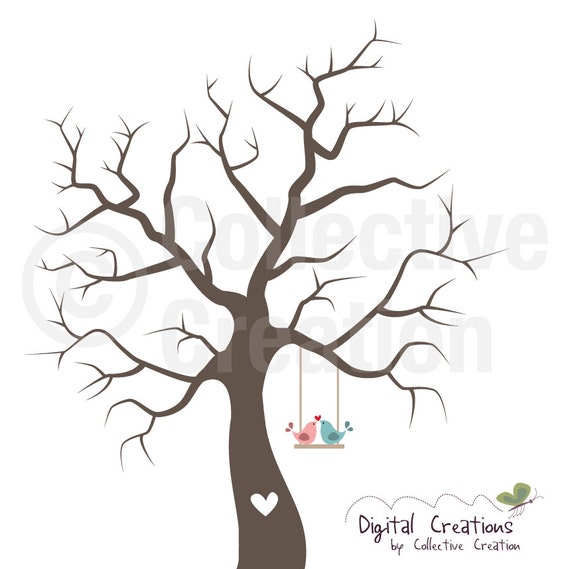 Wedding Tree Clip Art