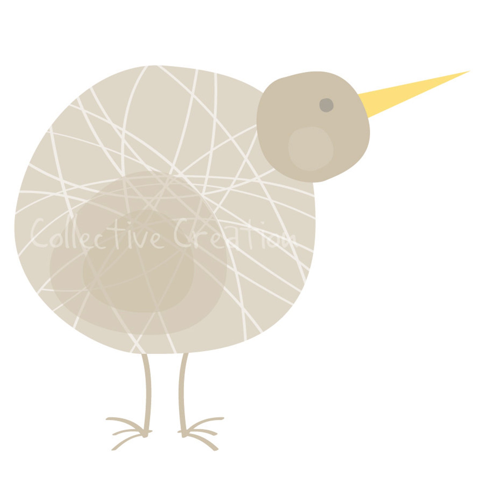 Kiwi Bird Digital Clip Art Commercial and Personal Use - Etsy