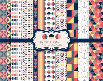 Feather Digital Paper Set Commercial and Personal Use - Etsy