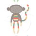 Sock Monkeys Clip Art Clipart Set Commercial and Personal Use - Etsy