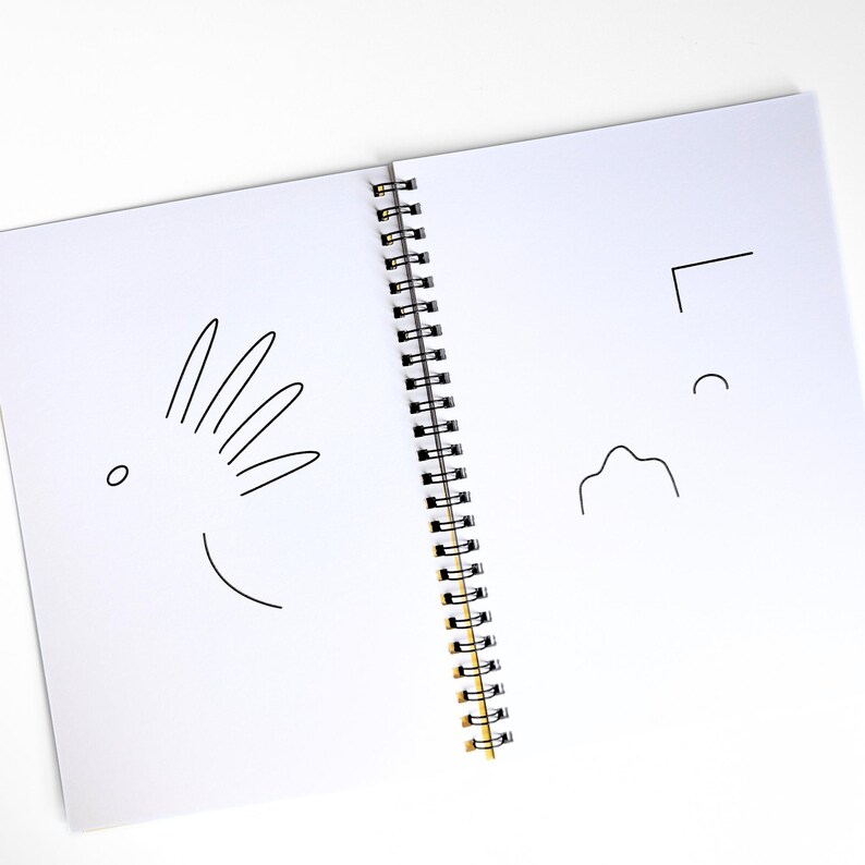 Squiggle A Day Drawing Prompt Book | 30-day Creative Challenge | Fun ...