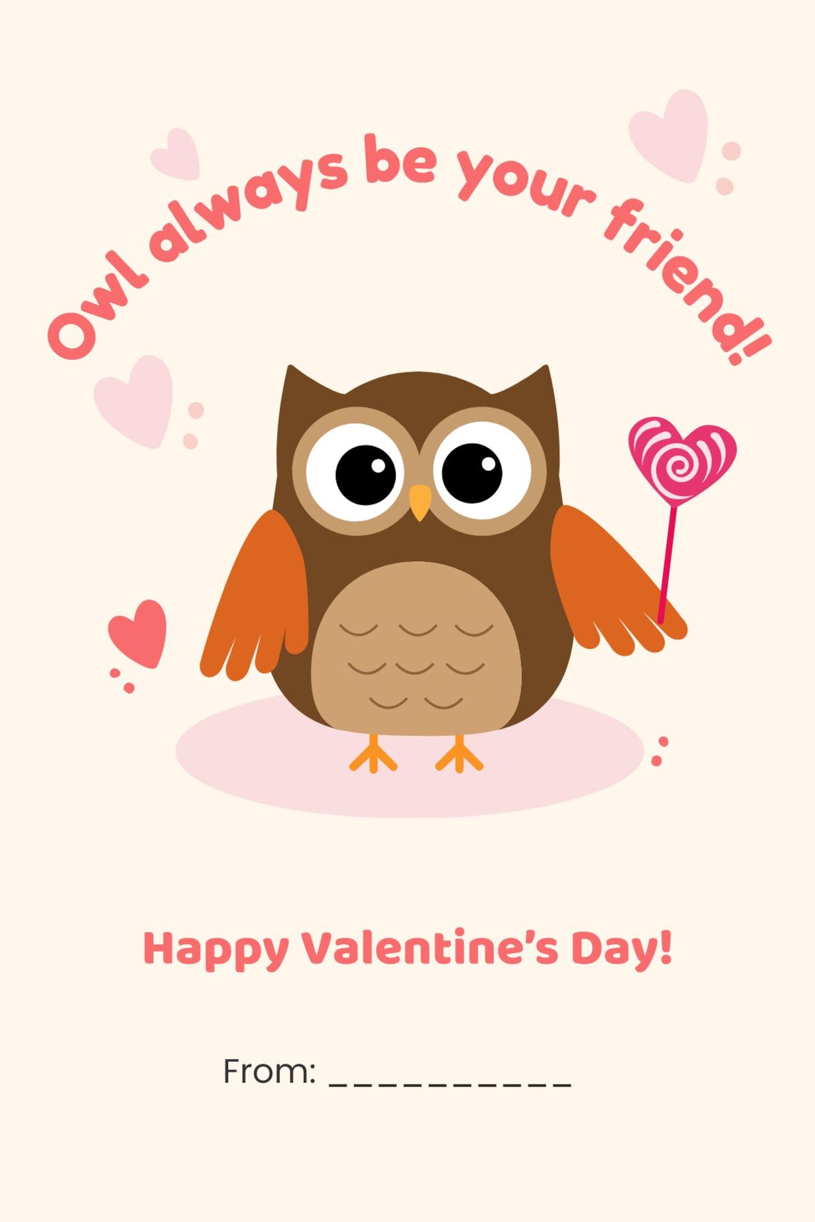Editable Classroom Valentine Cards | Animal Valentines for Kids | Canva ...