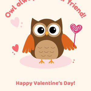 Editable Classroom Valentine Cards | Animal Valentines for Kids | Canva ...