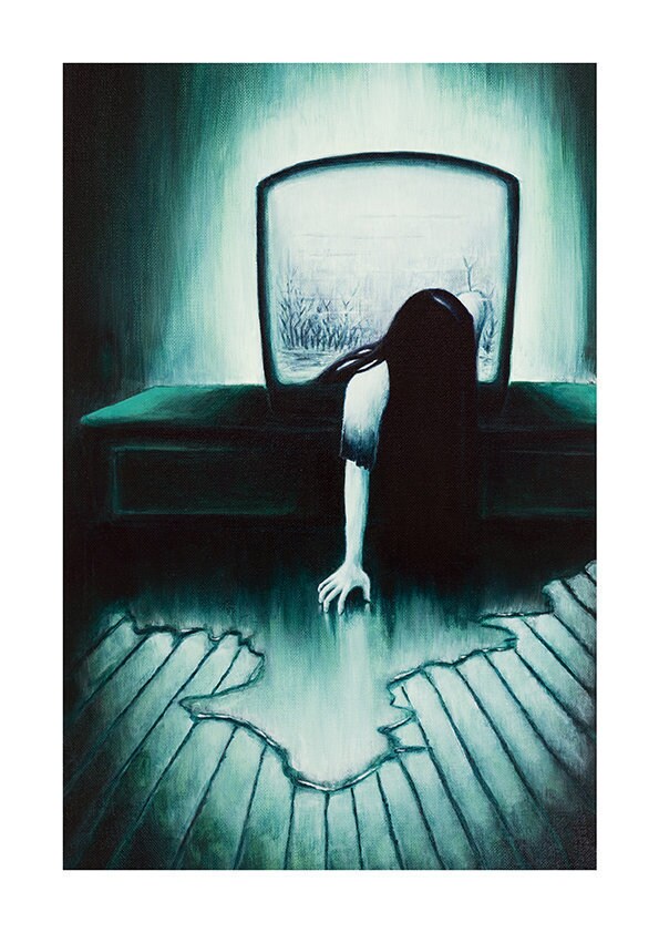 The Ring Print - Samara/sadako, She Never Sleeps - Etsy