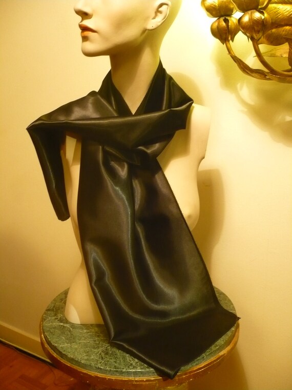 black opera stole vintage - Gem