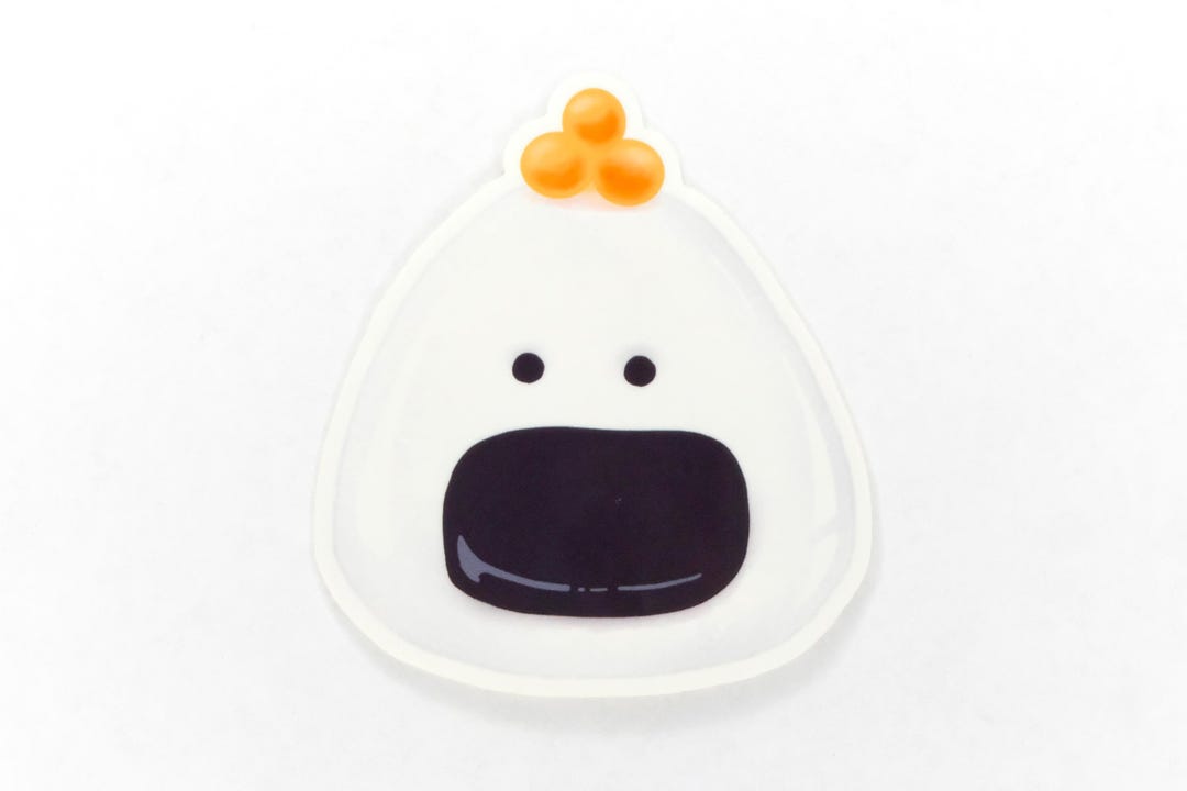 Ikura Onigiri Sticker | Waterproof Vinyl Decal - Etsy