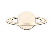 Saturn-detail Wood Cutout-planets and Space Decor-solar System - Etsy
