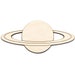 Saturn-detail Wood Cutout-planets and Space Decor-solar System Crafts ...