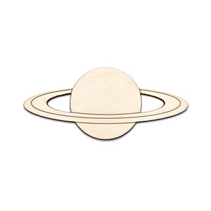 Saturn-detail Wood Cutout-planets and Space Decor-solar System Crafts ...