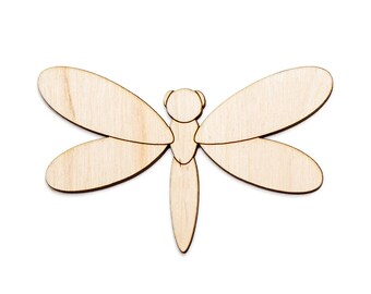 Dragonfly-blank Wood Cutout-bugs and Insects Theme Wood - Etsy