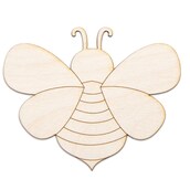 Cute Bee-wood Cutout-detailed-choose A Size-diy Crafts-bee - Etsy