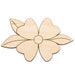 Cute Daisy Wood Cutout-flower Cutout-simple Daisy Design-diy Crafts ...