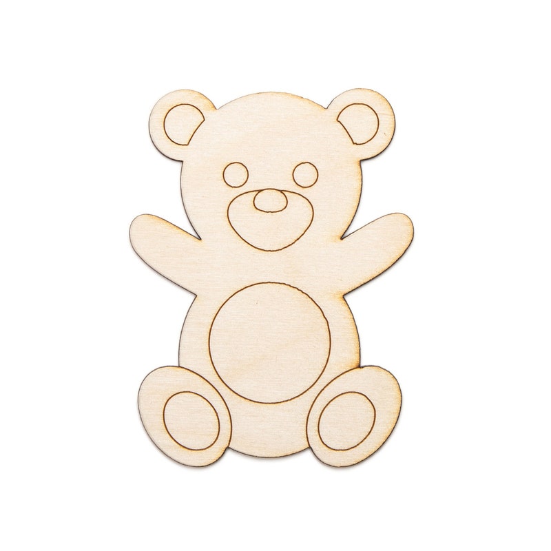 Teddy Bear Cutouts - Etsy