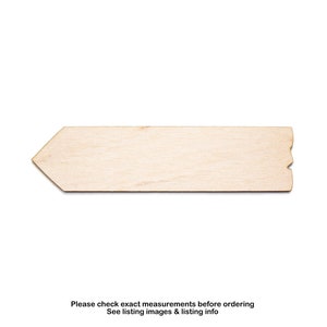 Arrow Plank Sign-blank Wood Cutout-outdoorsy Sign Wood Decor-pointer ...
