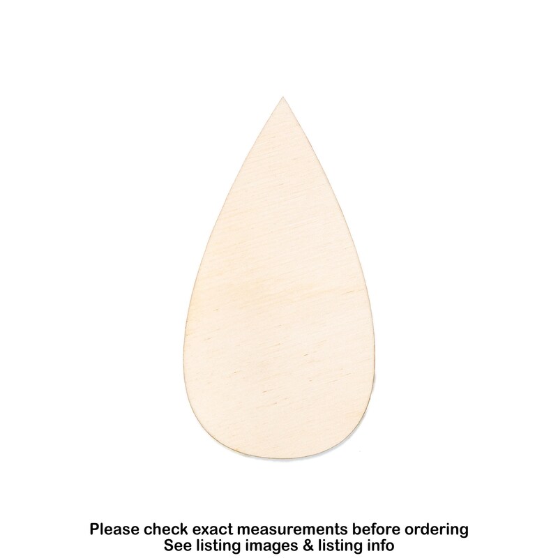 Tear Drop Shape - Etsy