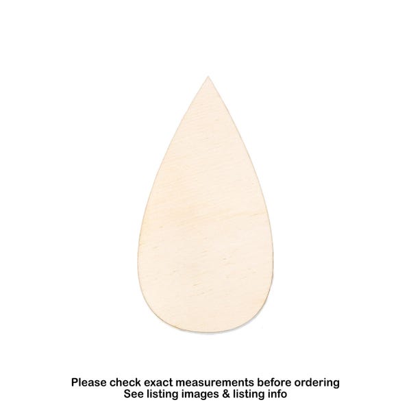 Tear Drop Shape - Etsy